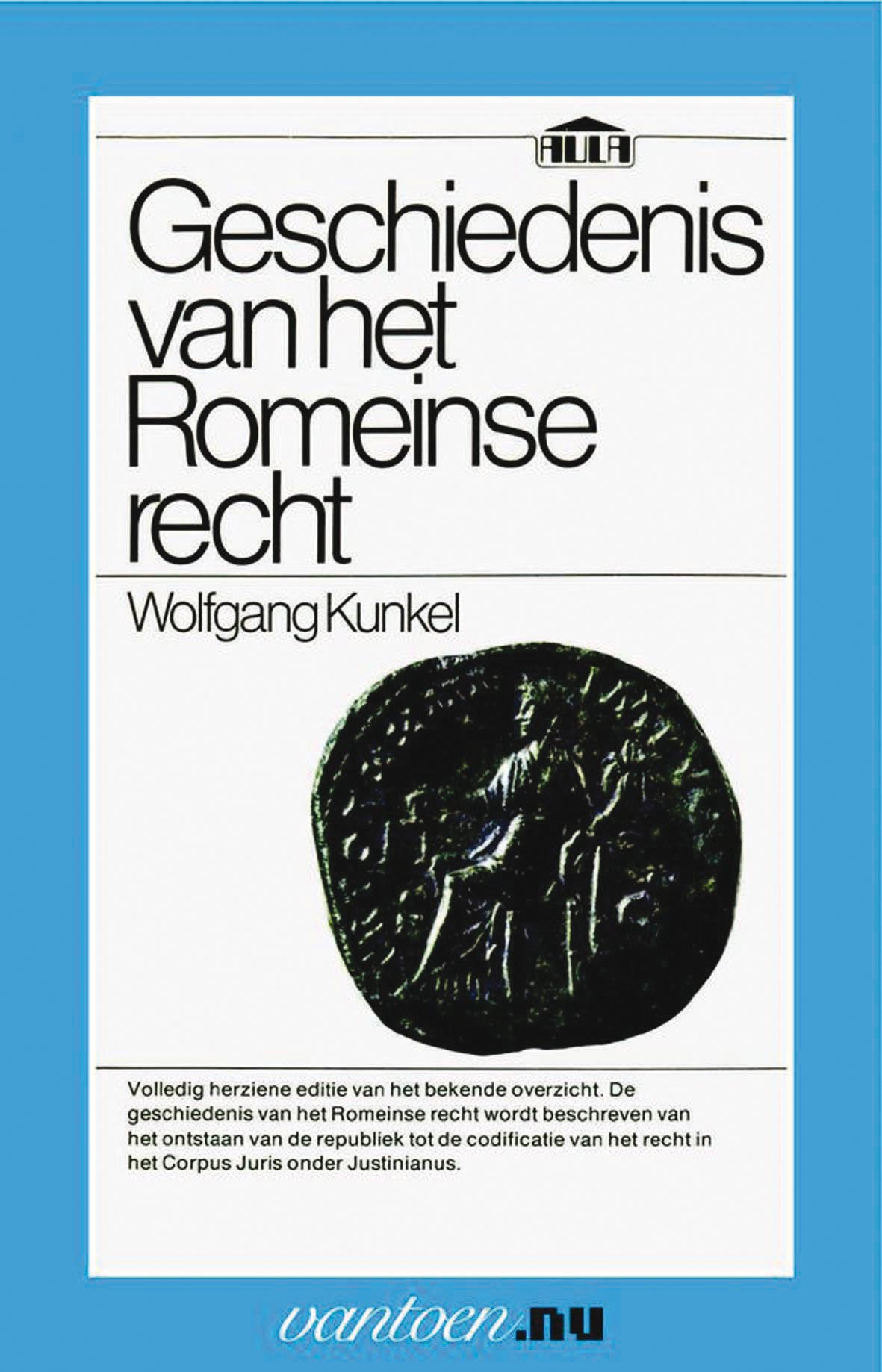 Spectrumboeken | Geschiedenis van het Romeinse recht